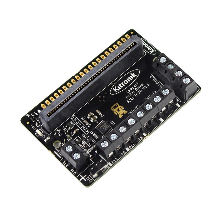 Kitronik Compact Motor Driver Board for the BBC micro:bit | RATO ...