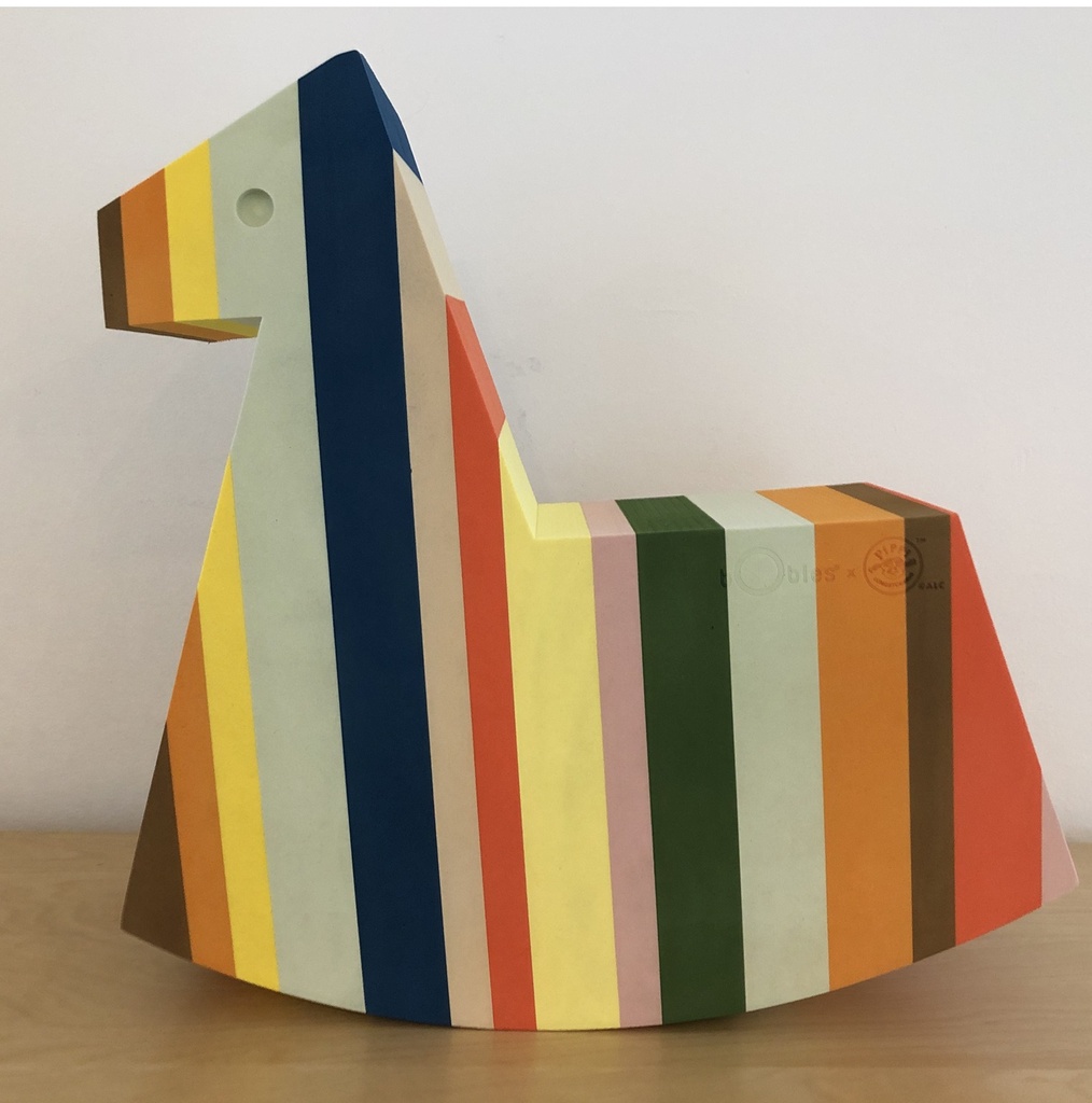 bObles Pippi Pippi Longstocking horse- red tail | RATO Education BV